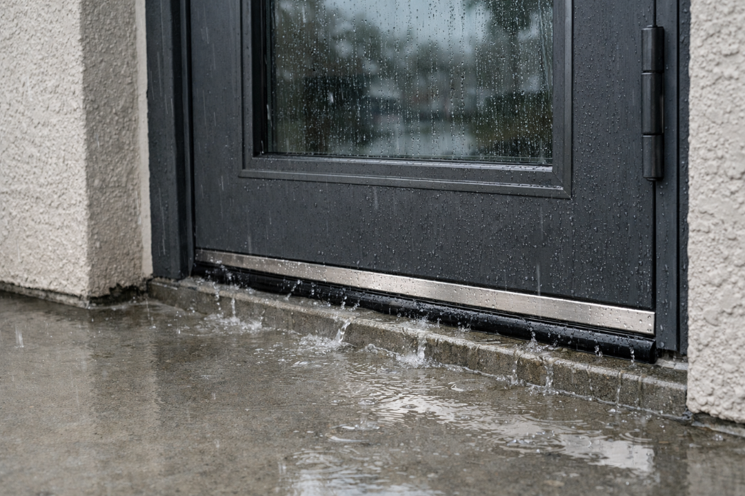Why Is Water Leaking Around My Impact Door?